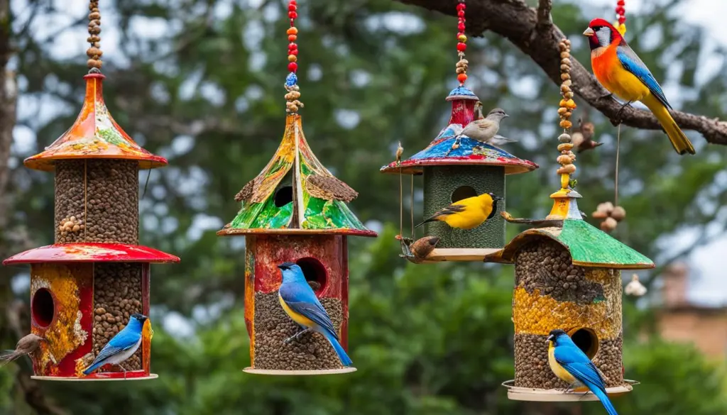 Comederos para Pájaros: Diseños y soluciones creativas