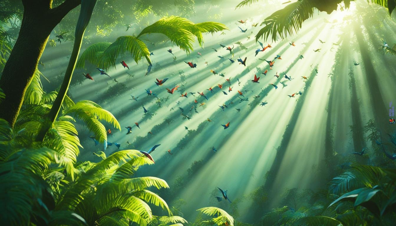 Discover Vibrant Jungle Birds: A Spectator's Guide