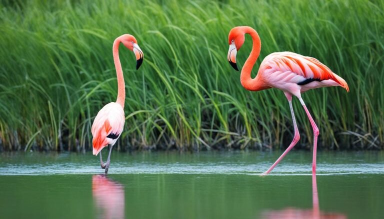 What are the main threats to flamingos and how can we help protect them?