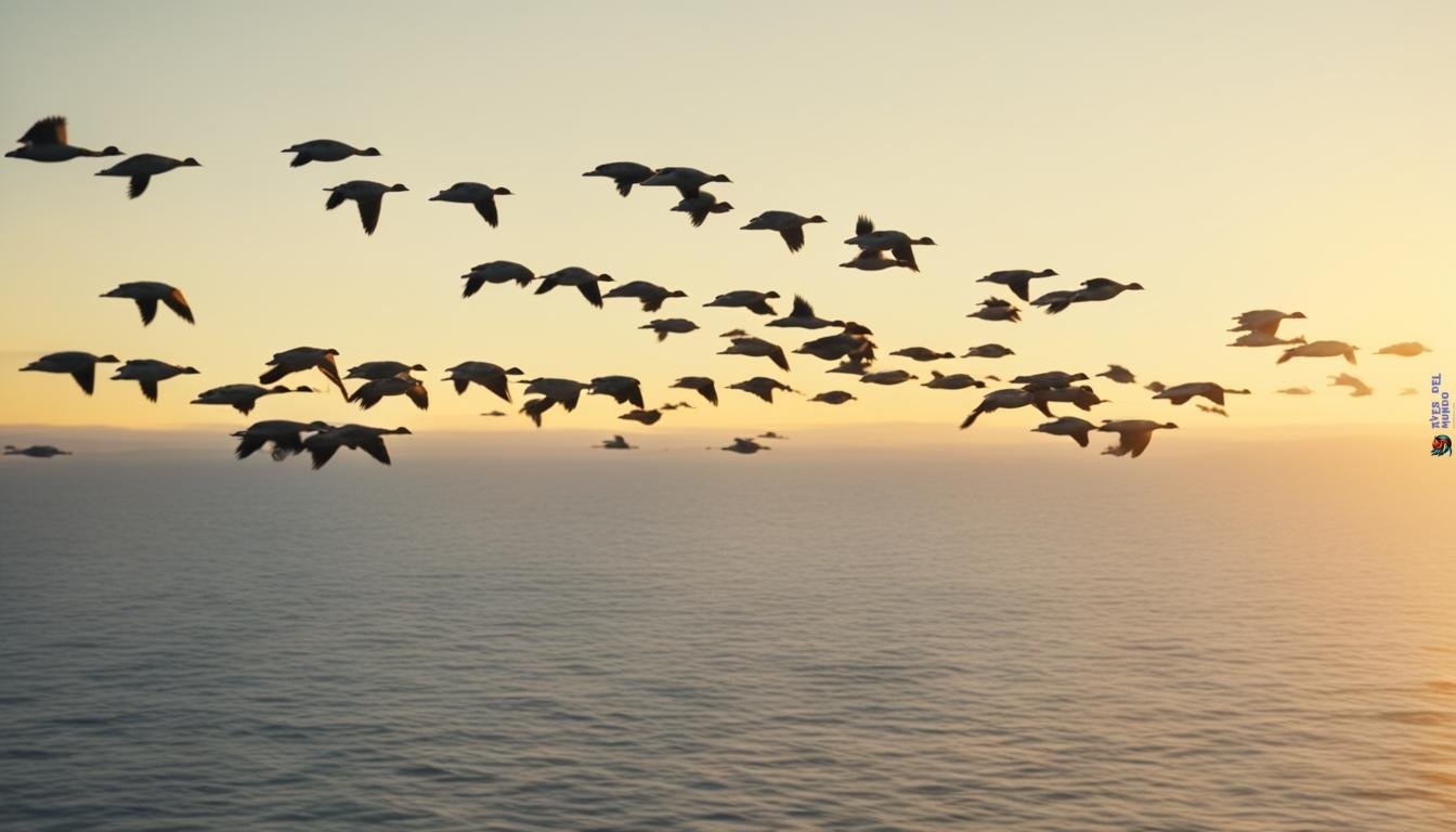 Which birds travel greater distances and why?